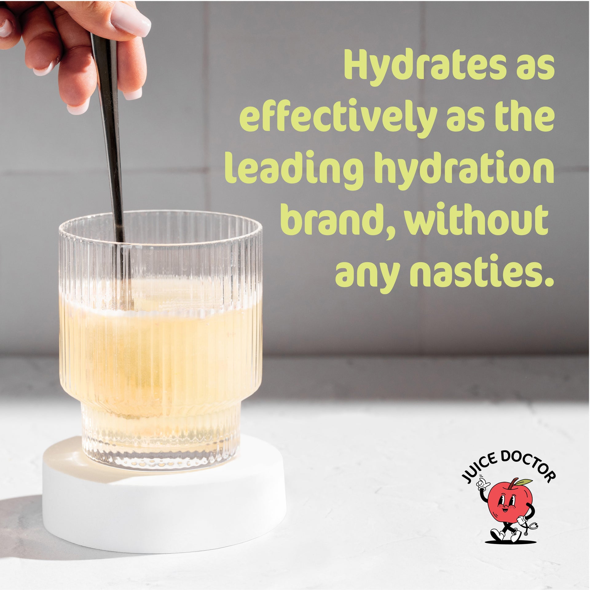 Juice Doctor - Apple Juice Hydration Powder Backed by Evidence